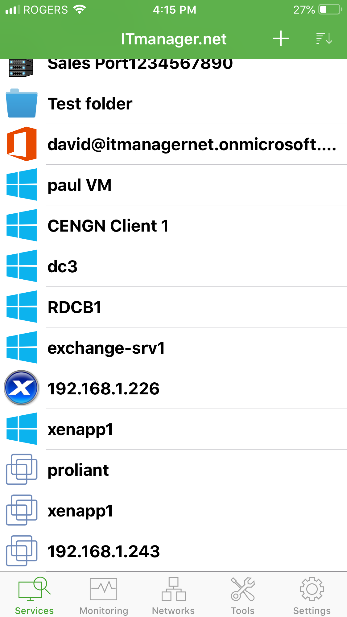 Adding XenApp To The List of Services in ITmanager.net - ITmanager.net
