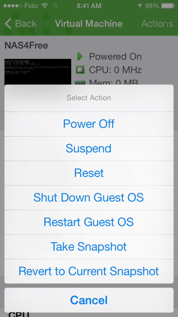 VMware ESXi client for iOS (iPhone, iPad, Apple Watch) - ITmanager.net