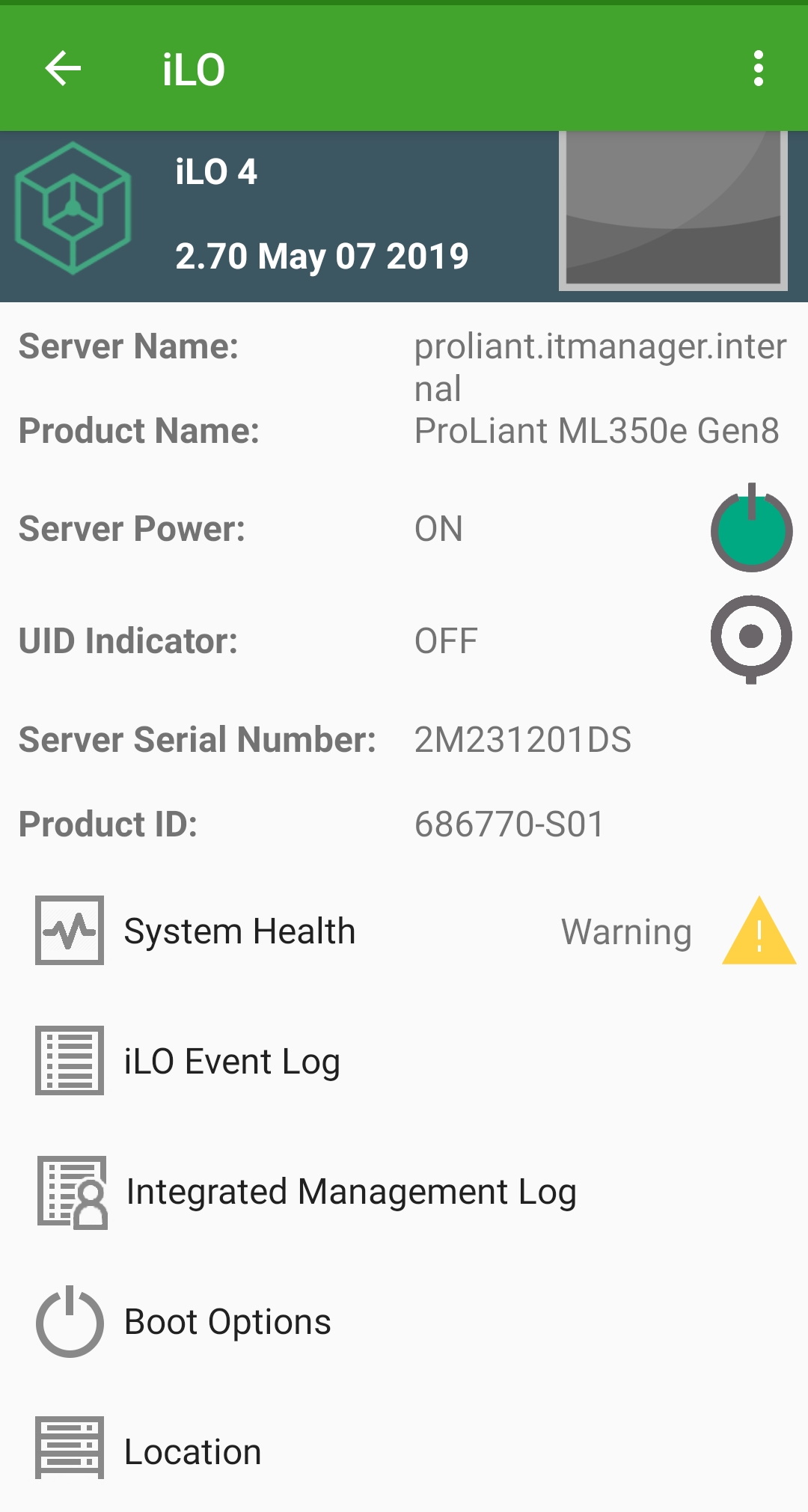 How to Add HP iLO to Your List of Services - ITmanager.net