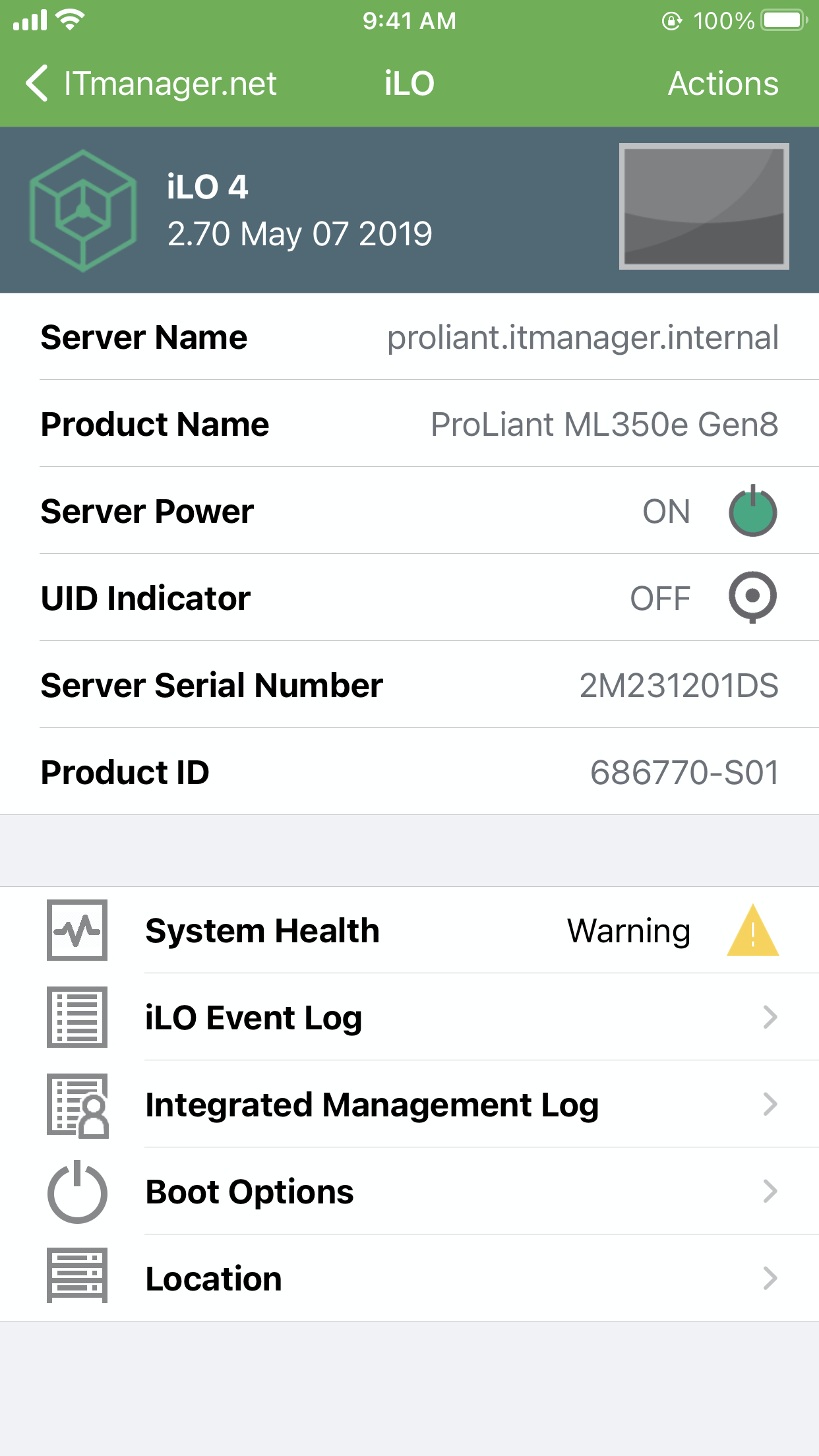 How to Add HP iLO to Your List of Services - ITmanager.net