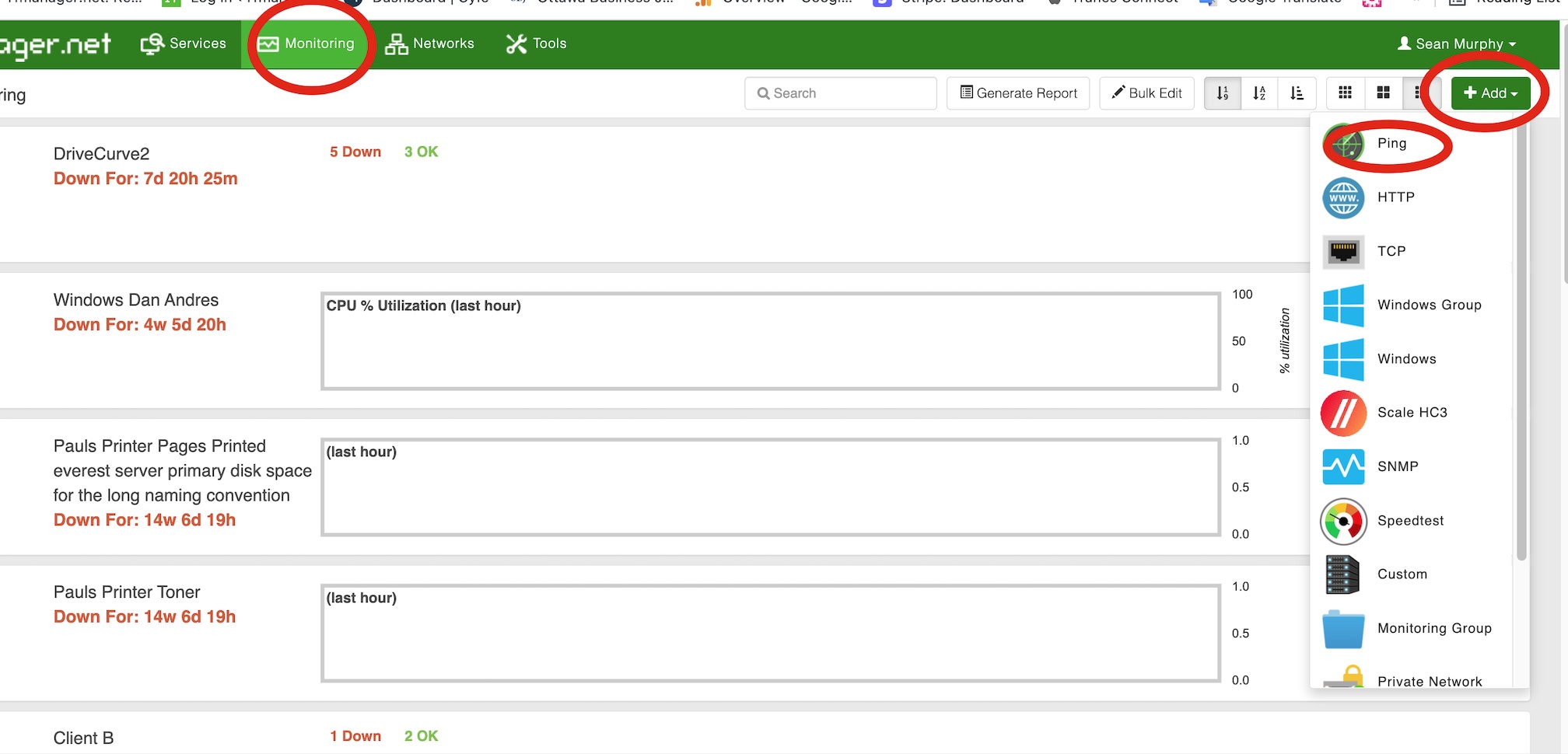 Setting Up a PING Monitor - ITmanager.net