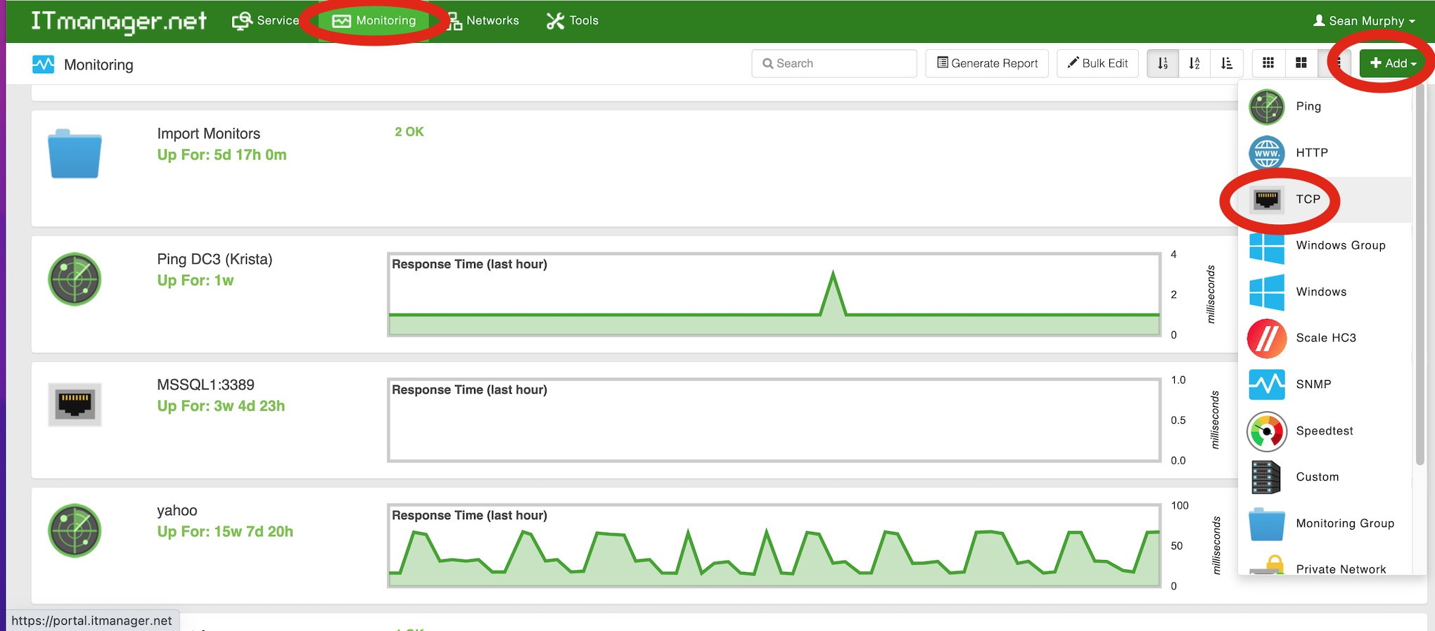 Setting Up a TCP Monitor for Ports - ITmanager.net
